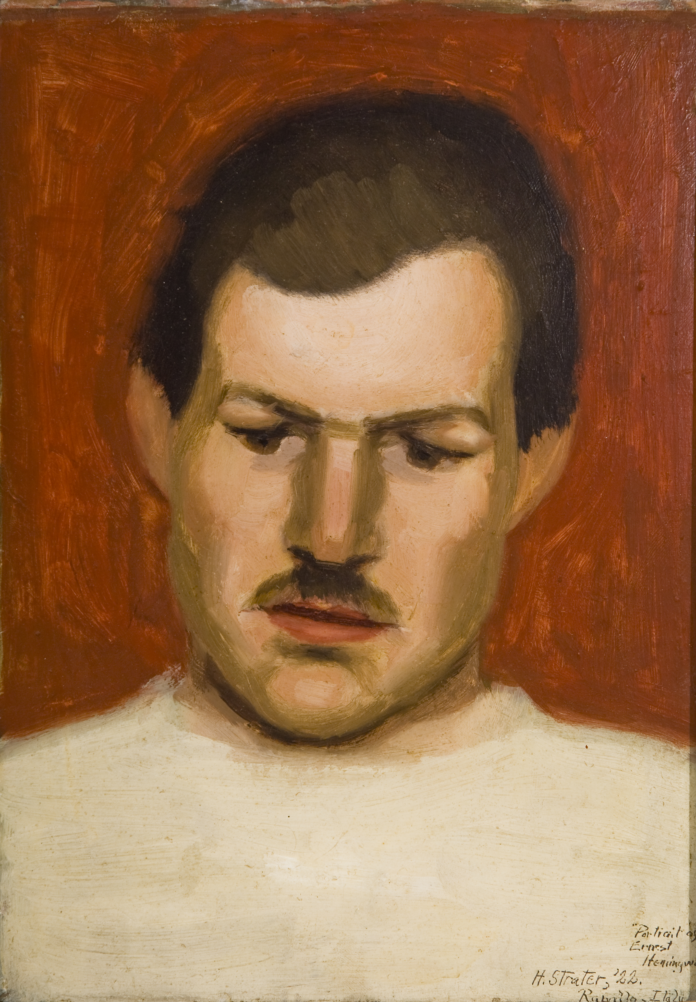 Strater, Henry-Portrait of Ernest Hemingway(Boxer Portrait), - Ogunquit ...