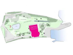 Garden Map OMAA 2020 - Ogunquit Museum of American Art