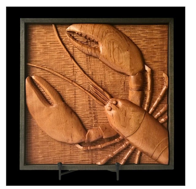 Phil-Costello_Lobster-woodwork - Ogunquit Museum of American Art